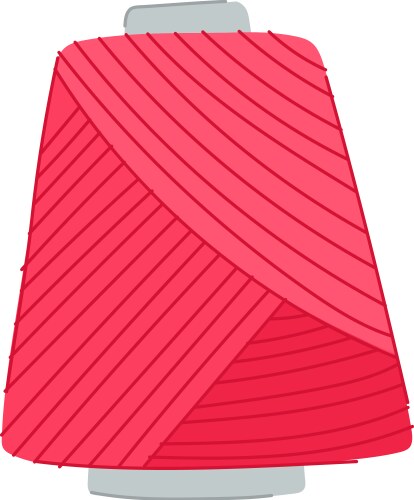 String yarn wool cartoon Royalty Free Vector Image