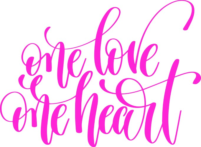 Love you hand lettering Royalty Free Vector Image
