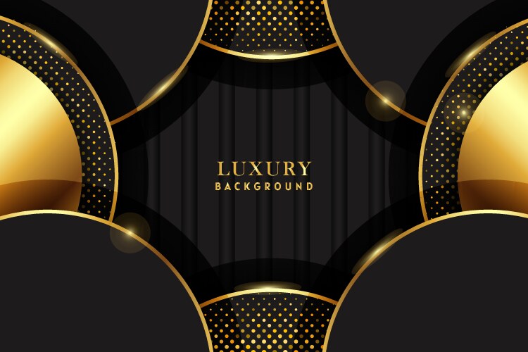 Luxury golden grey background Royalty Free Vector Image