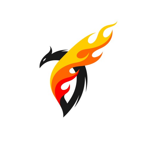 Eagle logo with cyber security concept Royalty Free Vector