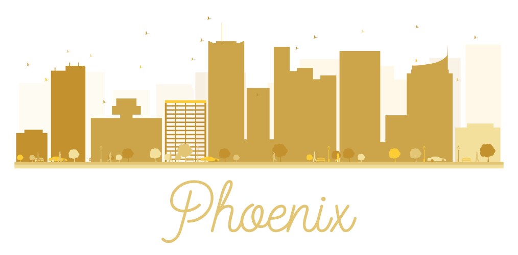 Phoenix Skyline Vector Images (over 260)