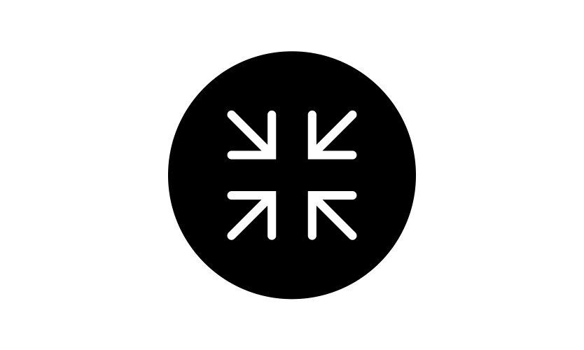 Cost reduce icon arrow down graph analysis Vector Image