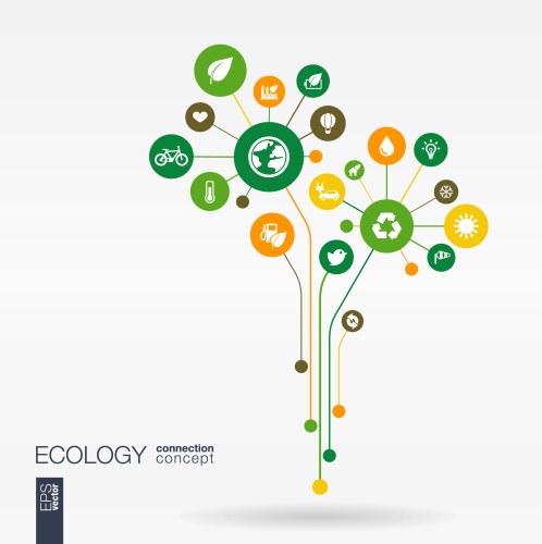 Abstract education background growth tree concept Vector Image