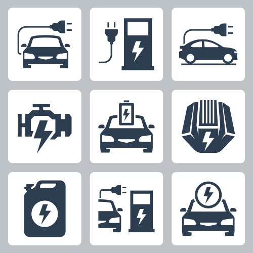 Electric Vehicle Icon Vector Images (over 56,000)