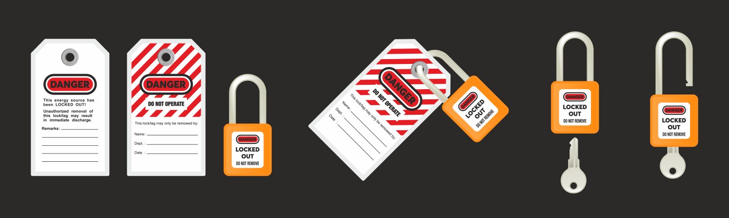 Lockout Tag Vector Images (over 220)