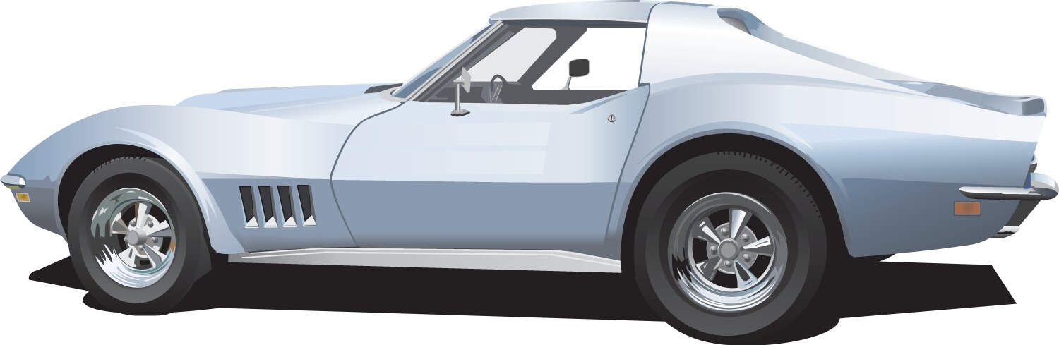 Corvette Vector Images (over 380)