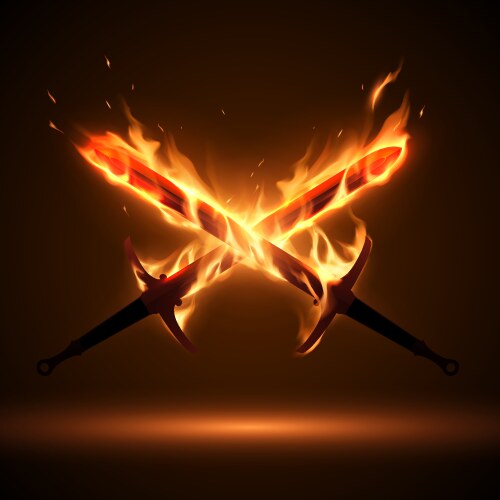 Flame Sword Vector Images (over 1,600)