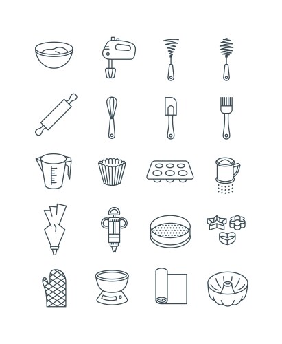 Baking Tools Vector Images (over 19,000)