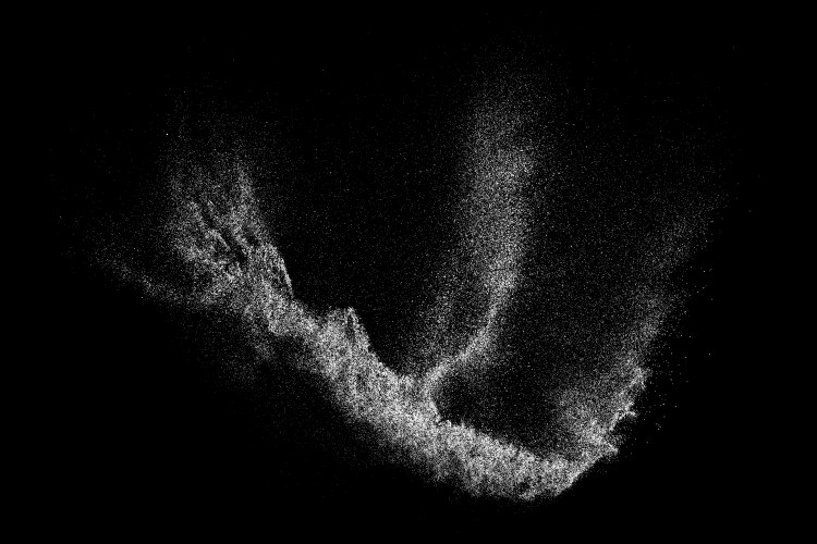 White splash texture overlay Royalty Free Vector Image