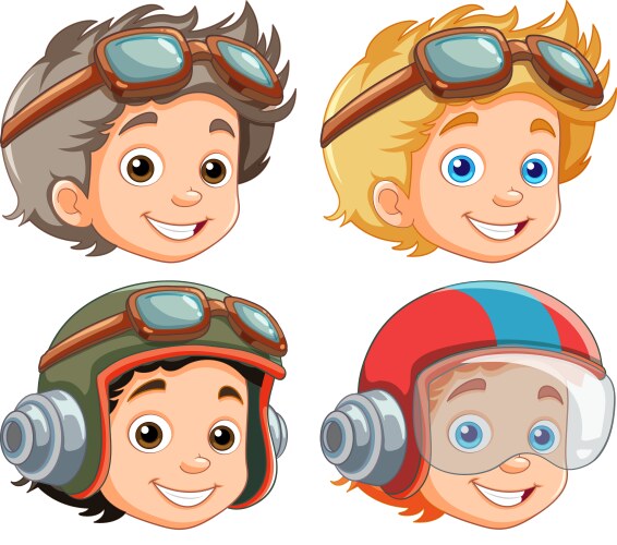 Pilot Cartoon Vector Images (over 11,000)