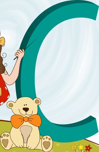 Abc Teddy Bear Vector Images (over 470)