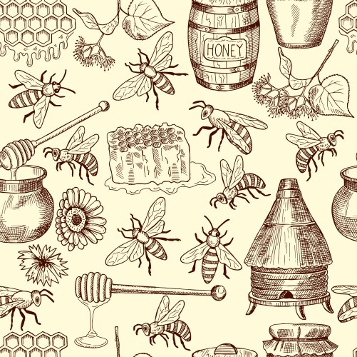 Bee Drawing Vector Images (over 23,000)