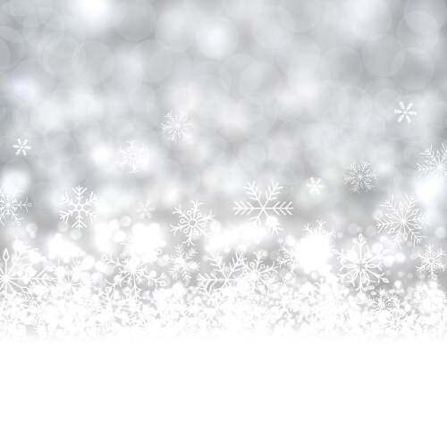Christmas snowflakes background Royalty Free Vector Image