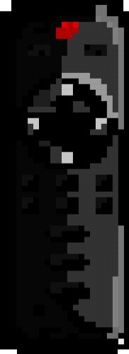 Display tv screen game pixel art Royalty Free Vector Image