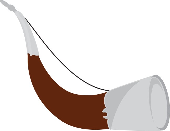 Deer horn Royalty Free Vector Image - VectorStock