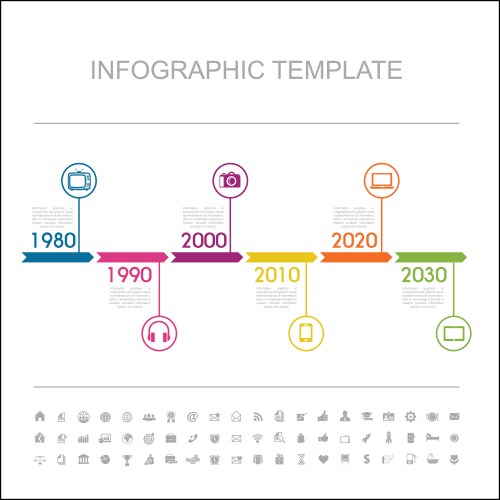 Free Timeline Vector Images (over 3,400)