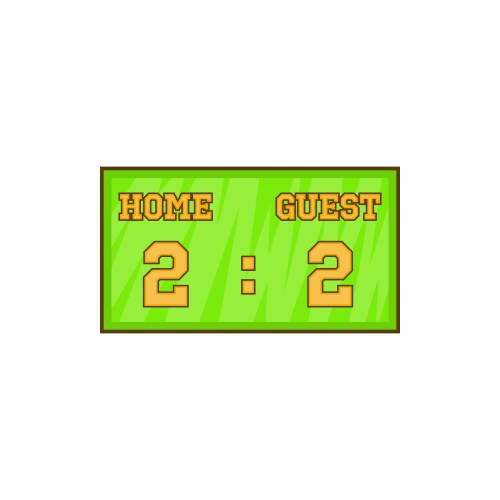 Baseball Scoreboard Cartoon Vector Images (63)