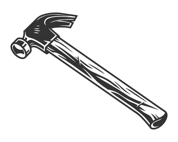 Hammer Royalty Free Vector Image - VectorStock
