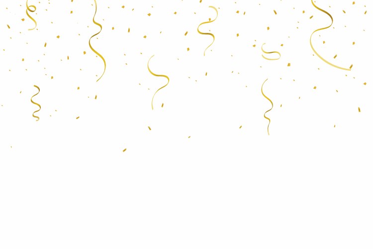 Celebration background with red ribbons Royalty Free Vector