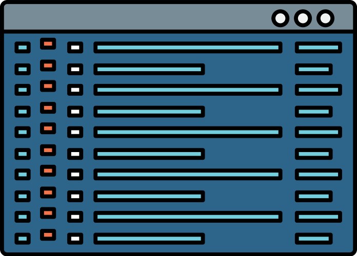 Programming system codes Royalty Free Vector Image