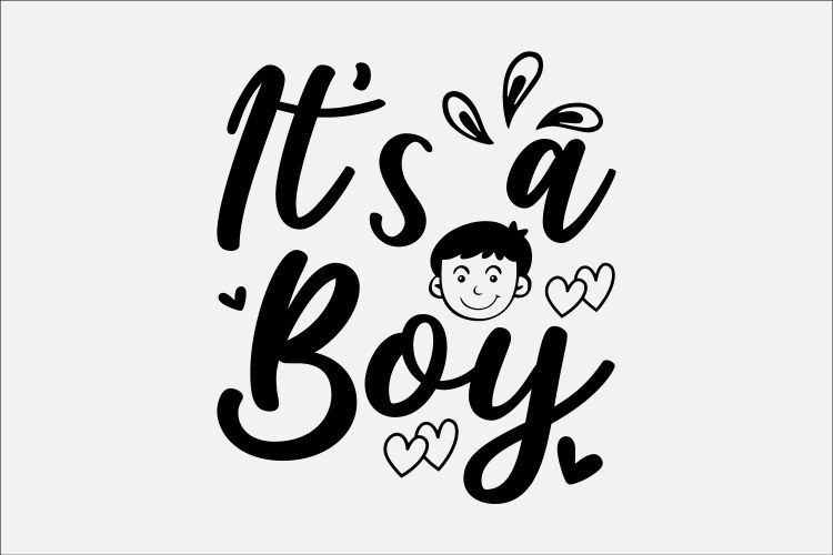Its a Boy Label Vector Images (over 110)