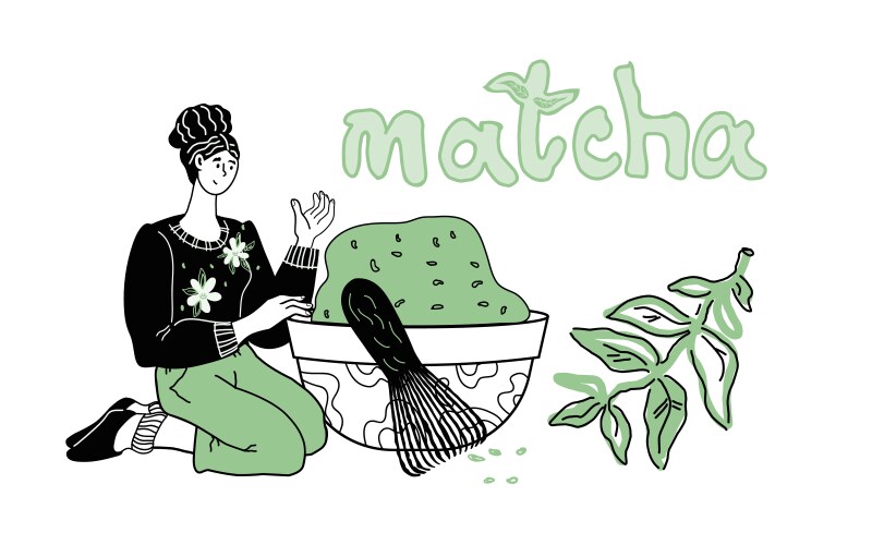 Matcha Cartoon Vector Images (over 1,700)