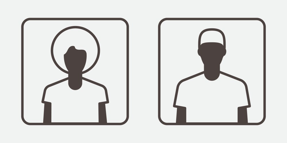 Unknown User Avatar Vector Images (over 1,200)