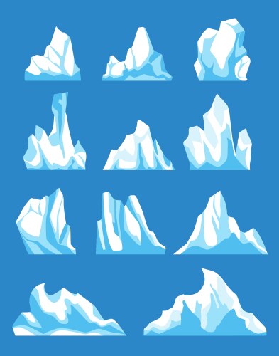 Iceberg Cartoon Vector Images (over 4,200)