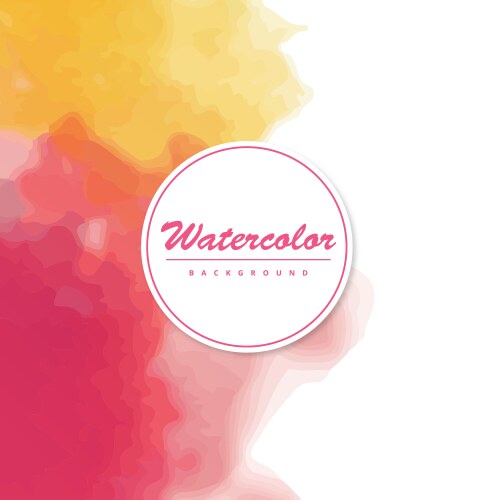 Brush text label template design Royalty Free Vector Image