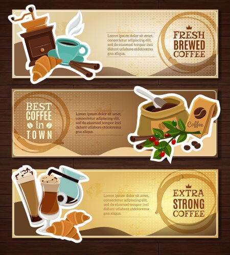 Coffee Banner Vector Images (over 50,000)