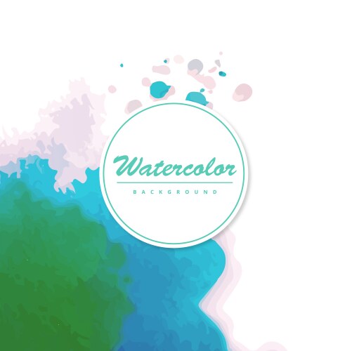 Brush text label template design Royalty Free Vector Image