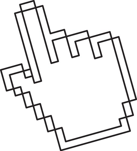 Computer Hand Selection Icon Vector Images (over 4,200)