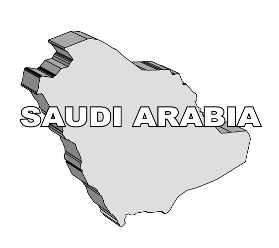 Saudi map 3d Vector Images & Graphics for Commercial Use | VectorStock