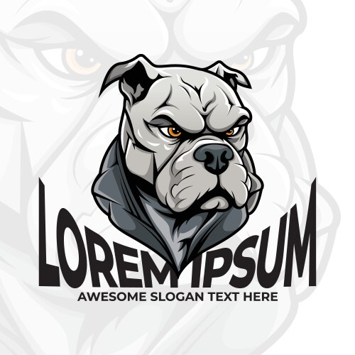 Pitbull logo Vector Images & Graphics for Commercial Use | VectorStock