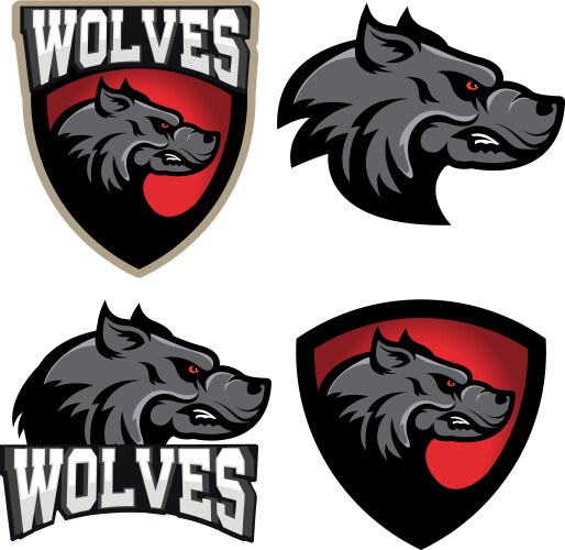 Wolves Vector Images (over 2,100)