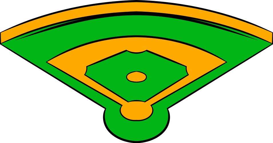 Baseball Field Cartoon Vector Images (over 2,200)