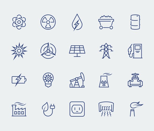 Global energy consumption graph editable Vector Image