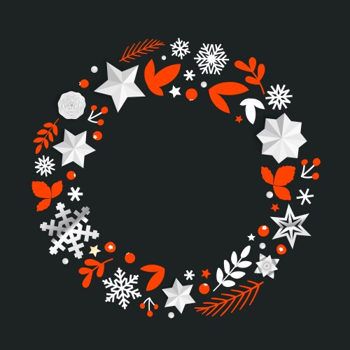 Christmas Round Vector Images (over 65,000)