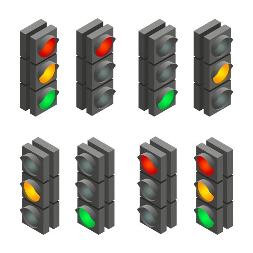 Traffic Signal Vector Images (over 38,000)