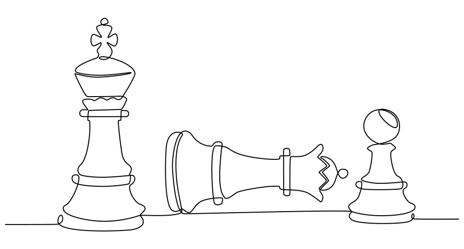 Chess Drawing Vector Images (over 3,800)