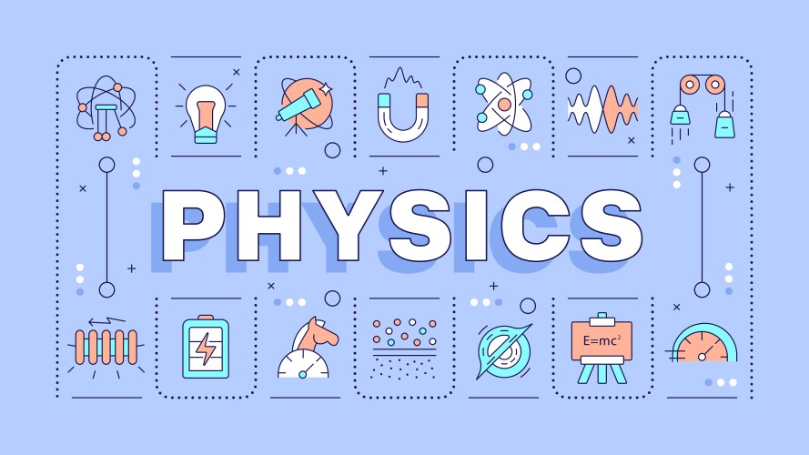 Mathematics word concepts banner presentation Vector Image