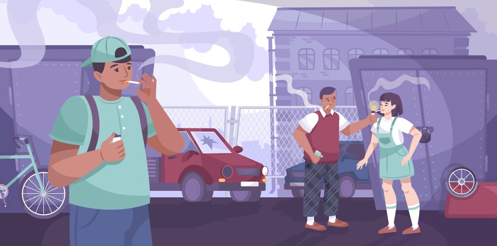 Kid Smoking Vector Images (over 2,700)