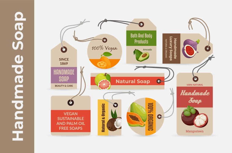 Handmade Soap Package Vector Images (over 280)