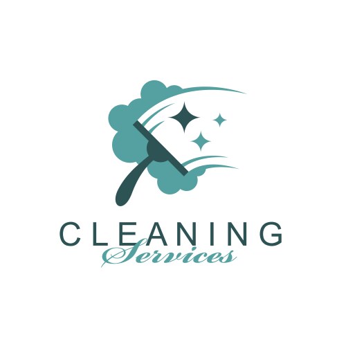 Cleaning service design Royalty Free Vector Image