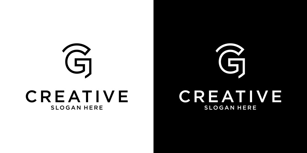 Gg Monogram Logo Vector Images (over 1,900)