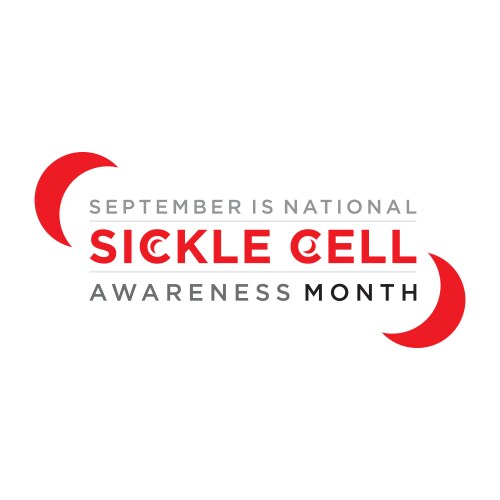 Sickle cell disease awareness month Royalty Free Vector