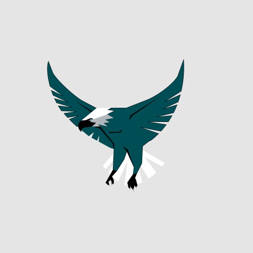 Eagles american football logo Vector Images & Graphics for Commercial ...