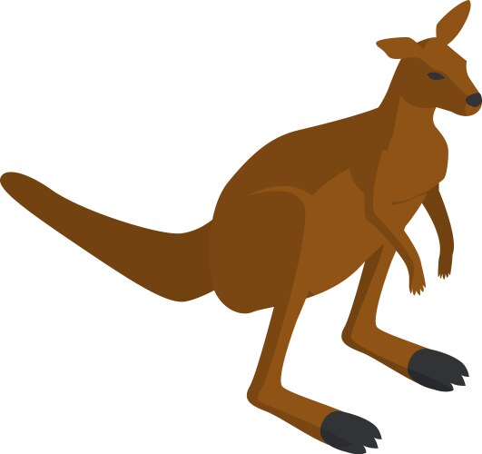 Isometric Kangaroo Vector Images (over 170)