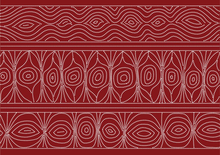 Australian pattern Royalty Free Vector Image - VectorStock