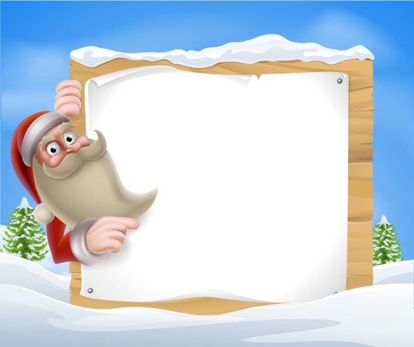 Peeping Santa Christmas Vector Images (over 210)